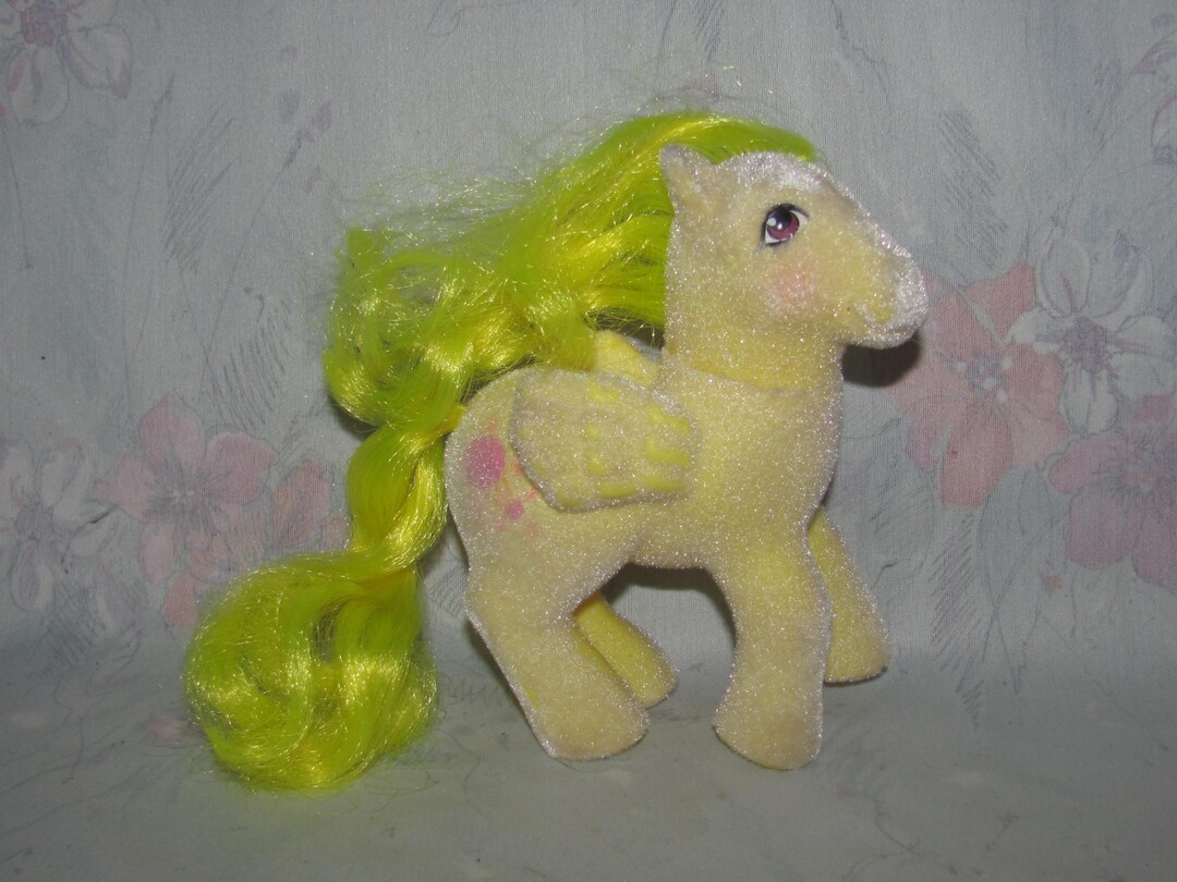 Vintage G1 Hasbro My Little Pony MLP Lofty - so Soft Pony With Hot Air ...