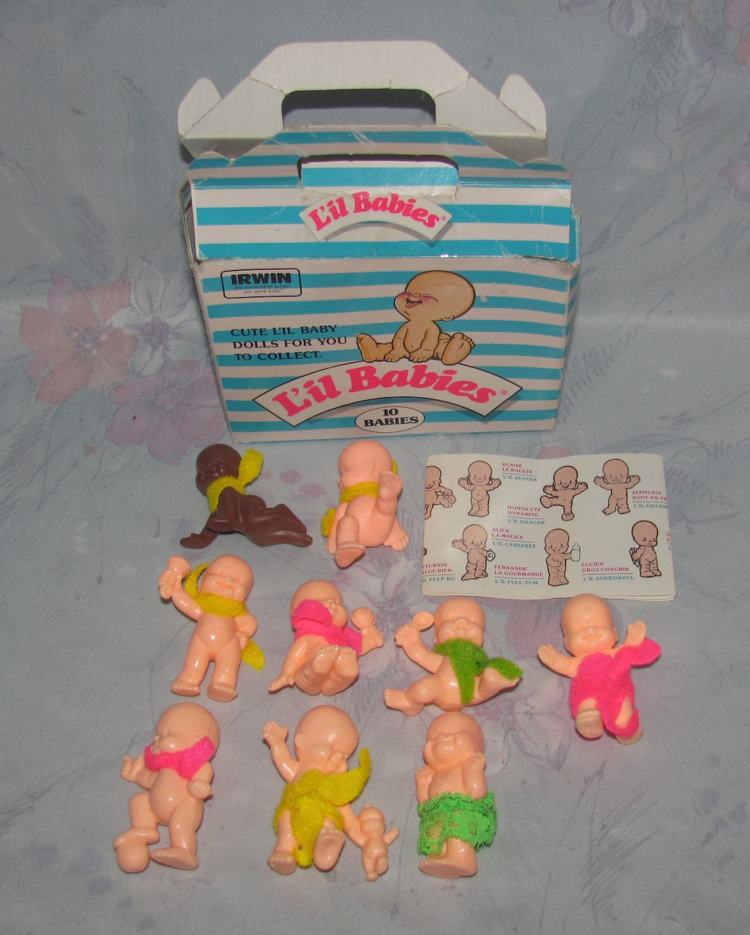 Irwin L'il Babies Set of 9 Babies - Original Box - Les Babies - Small ...