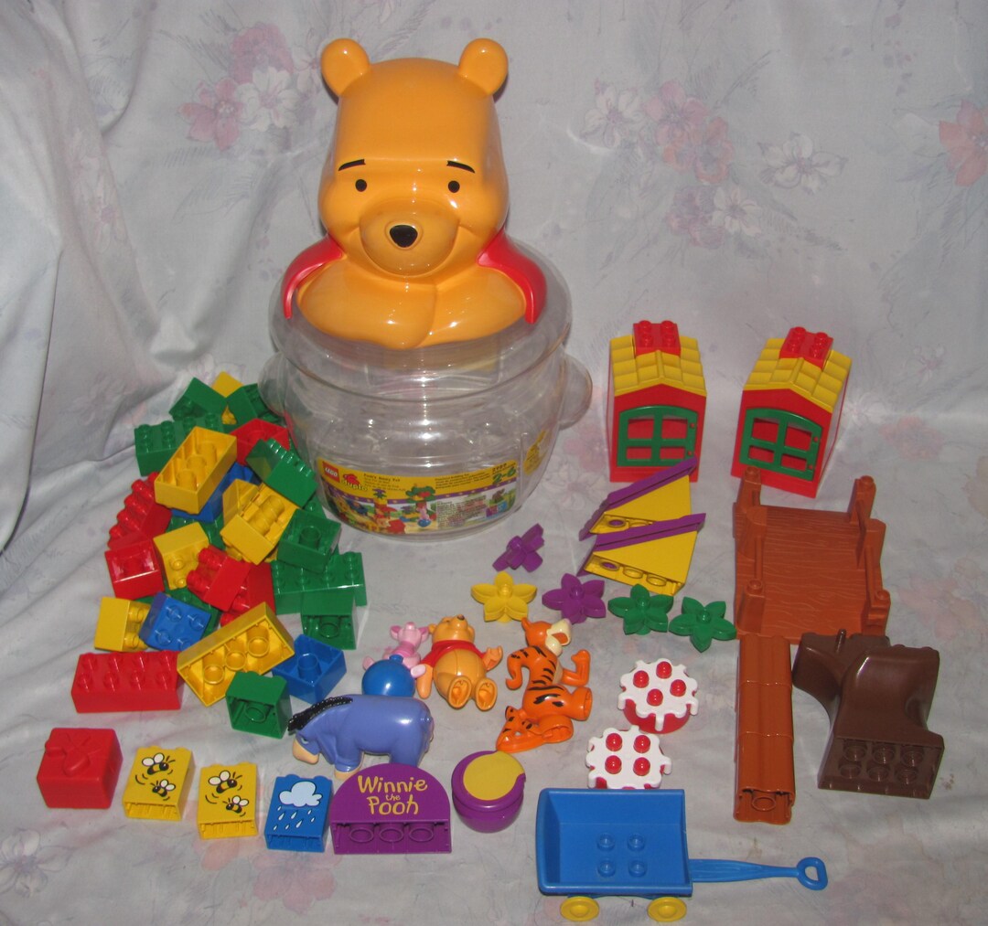 Lego Duplo Winnie the Pooh Lot - Pooh, Tigger, Piglet, Eeyore, Tree ...