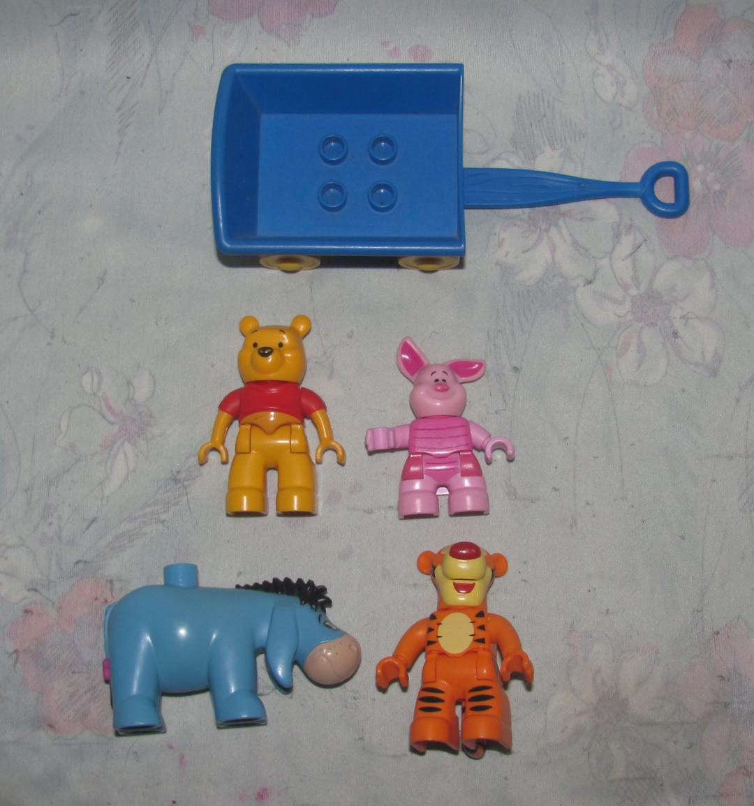 Lego Duplo Winnie the Pooh Figure Lot Pooh, Eeyore, Piglet, Tigger - Etsy