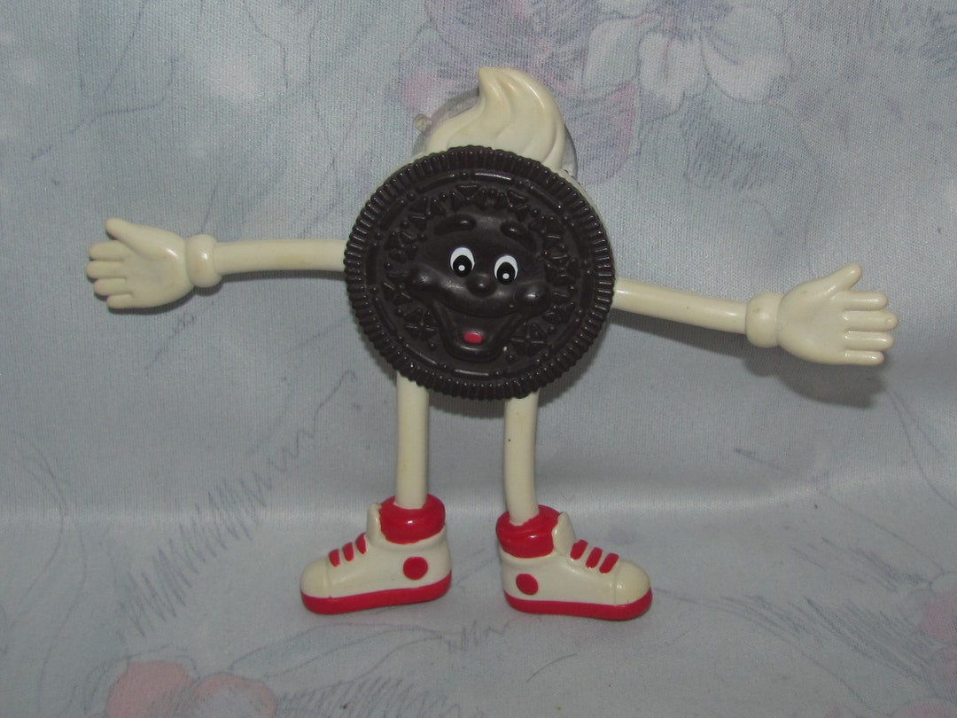 Vintage Oreo Cookie PVC Toy Oreo With Arms, Legs, High Top Shoes Some ...