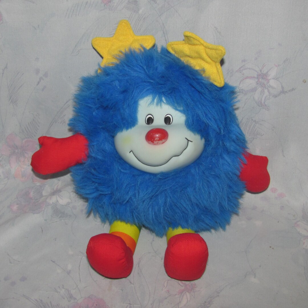 Rainbow Brite Sprite Champ Blue Sprite With Rainbow Legs, Yellow Ears ...