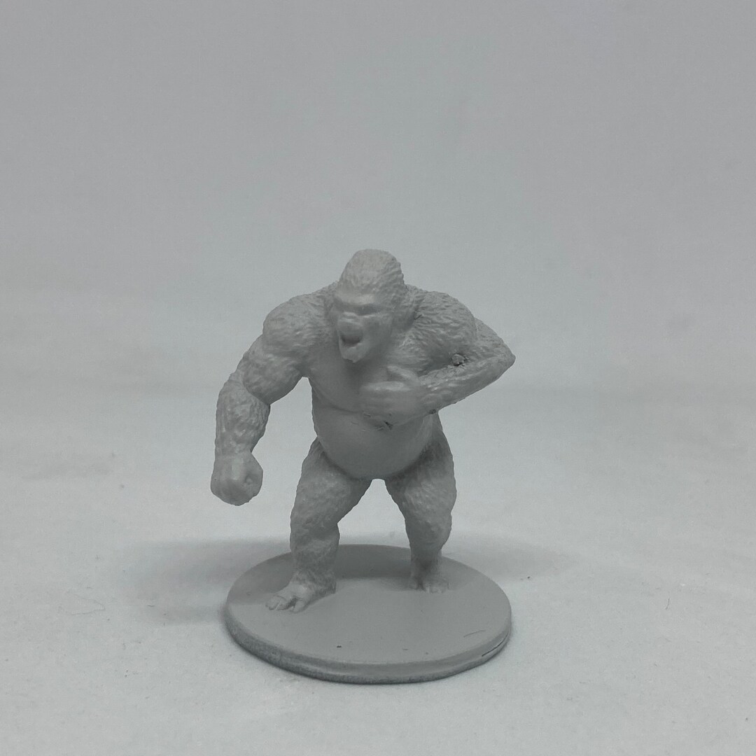 Silverback 3D Printed Resin Miniature - Etsy