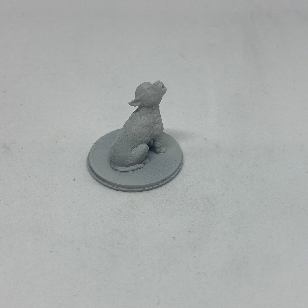 Wolf Baby 3D Printed Resin Miniature - Etsy Australia