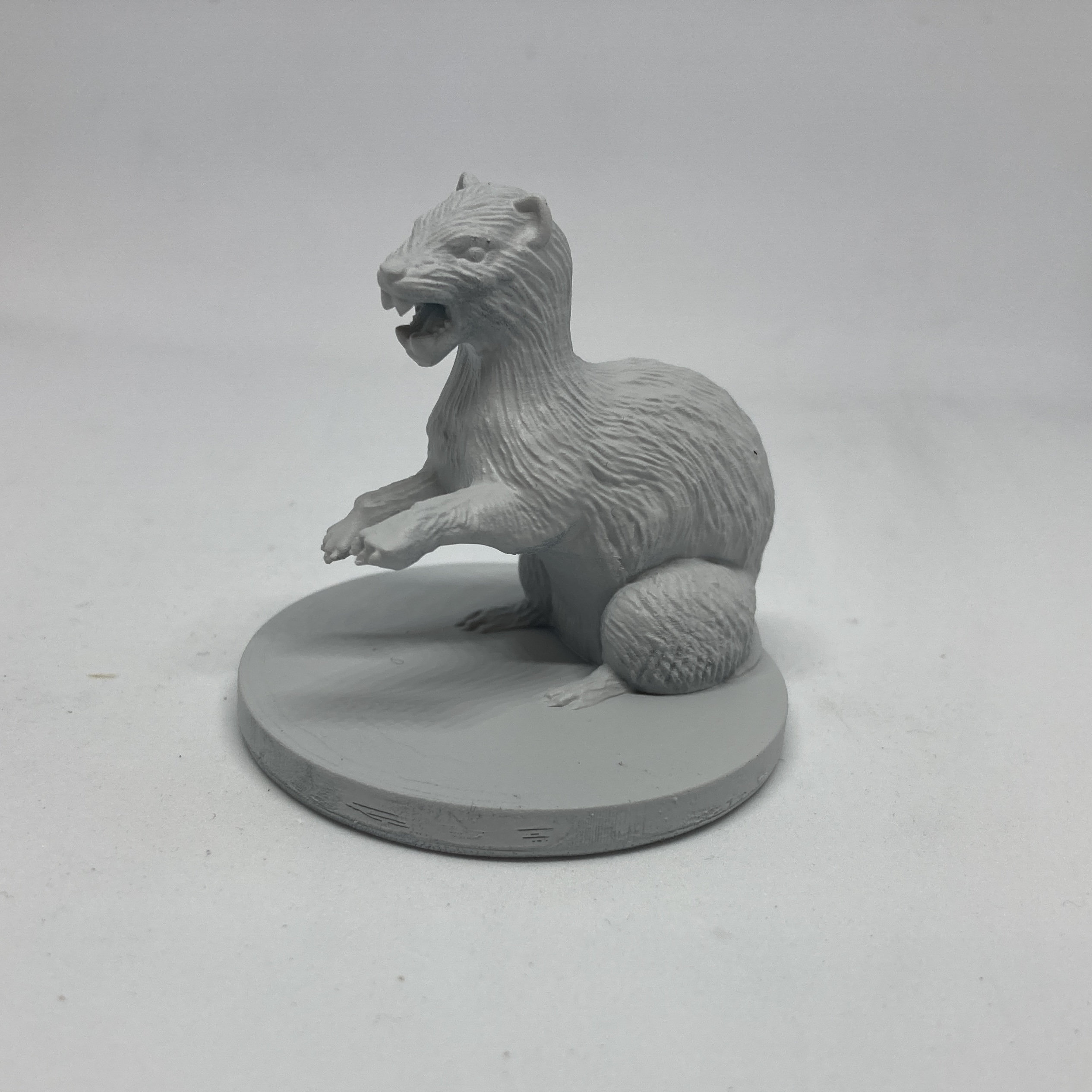 Giant Weasel 3D Printed Resin Miniature - Etsy Australia