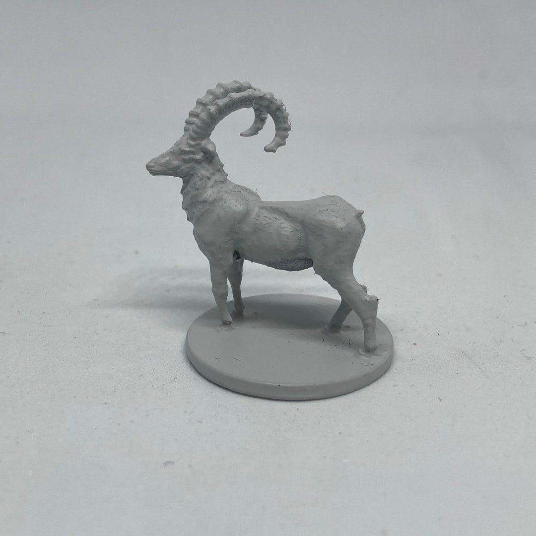 Ramm, Ram, Goat 3D Printed Resin Miniature - Etsy