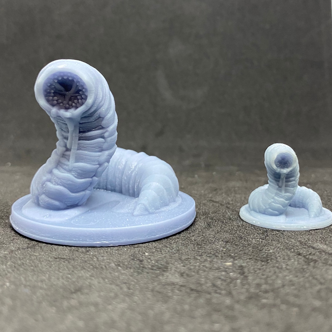 Giant Leech 3D Printed Resin Miniature - Etsy