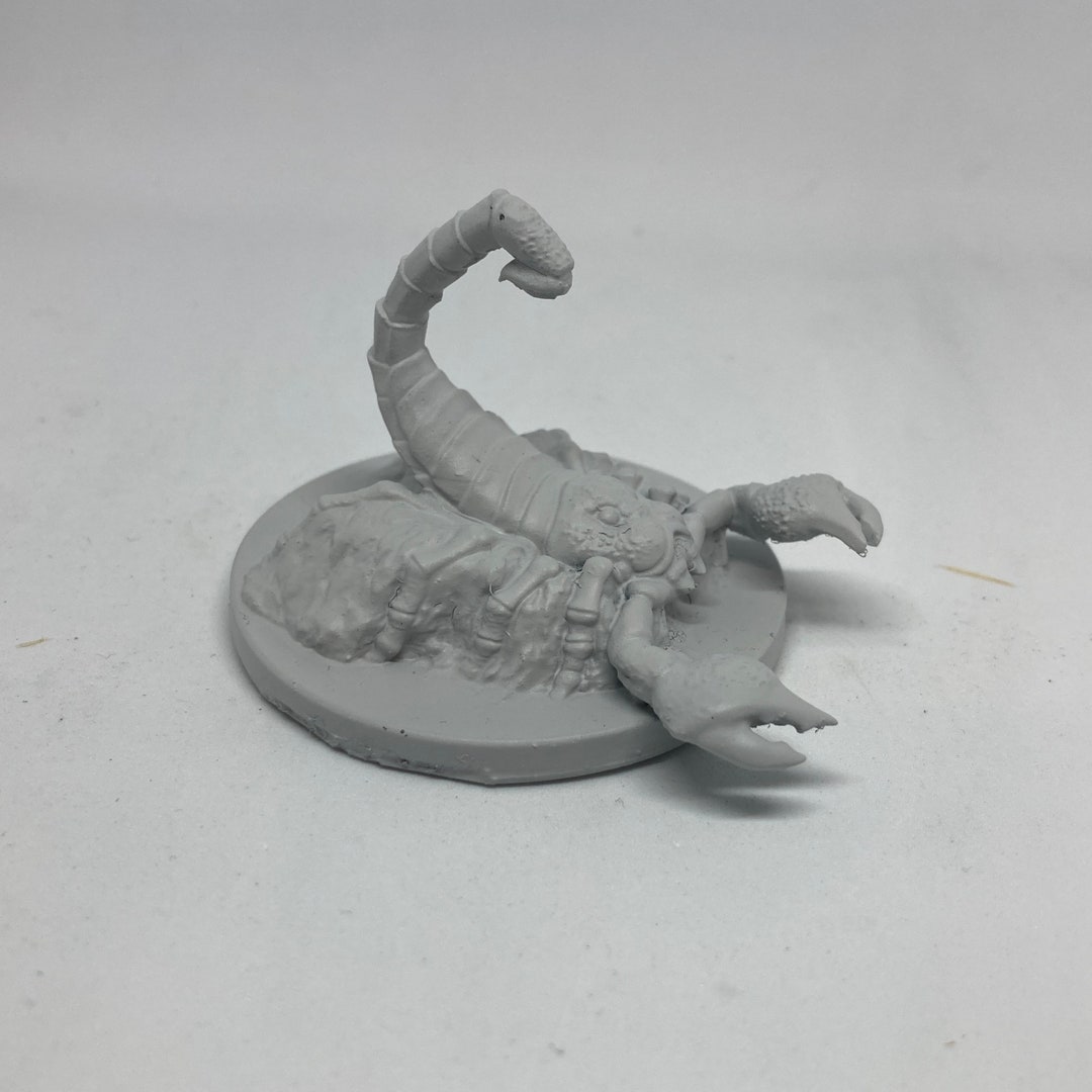 Giant Scorpion 3D Printed Resin Miniature - Etsy