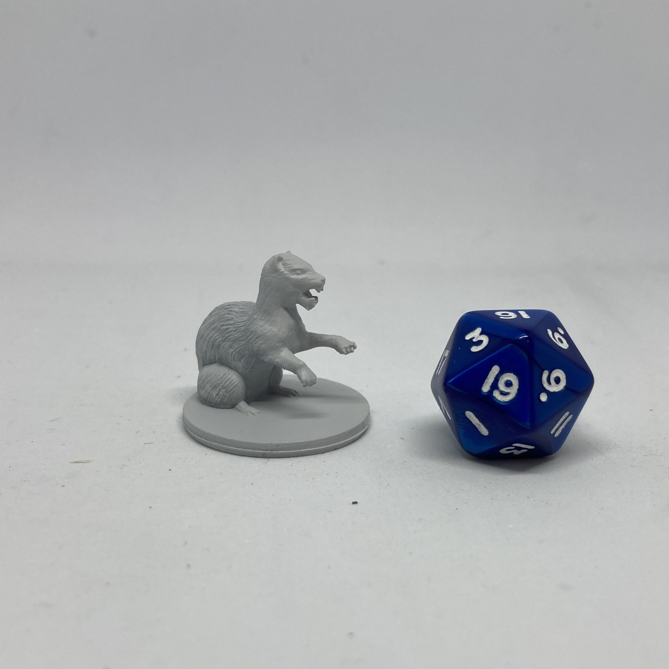 Giant Weasel 3D Printed Resin Miniature - Etsy Australia