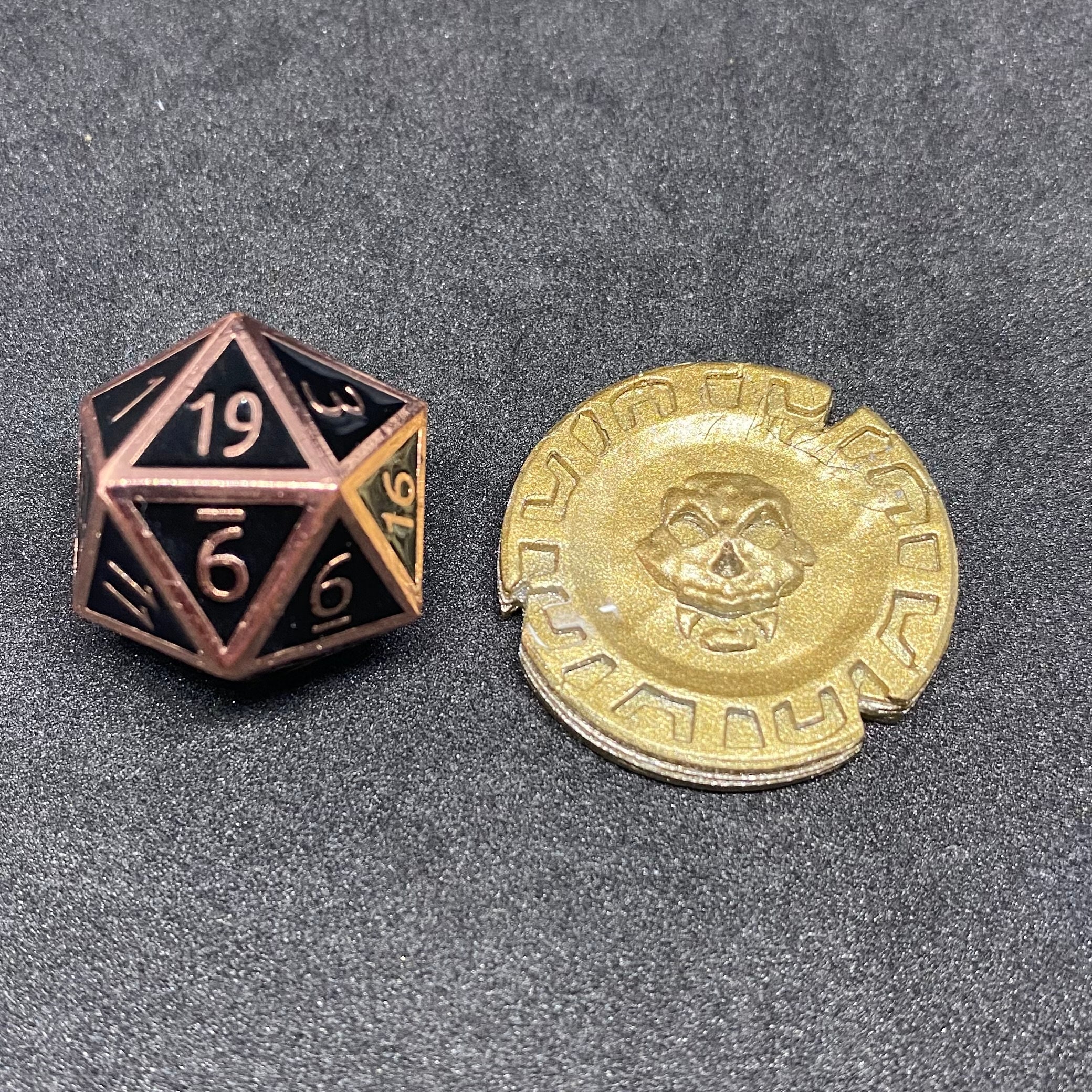 Orc Coin 3D Printed Dnd Prop TTRPG Puzzles and Props - Etsy Australia