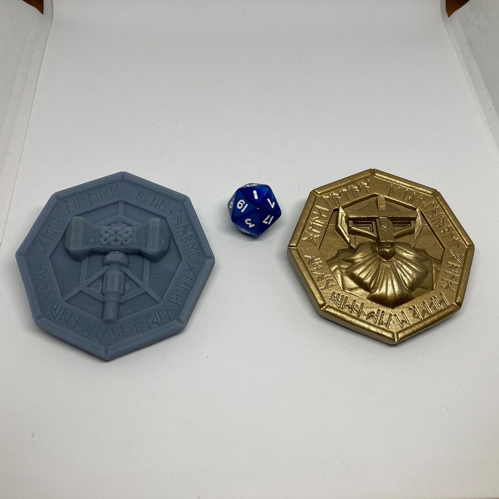 Dwarven Coin 3D Printed Dnd Prop TTRPG Puzzles and Props - Etsy