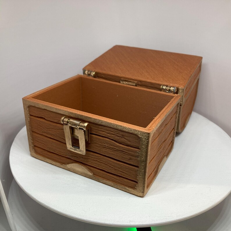 Chest Mimic 3D Printed Dnd Prop TTRPG Puzzles and Props Life Size Prop ...