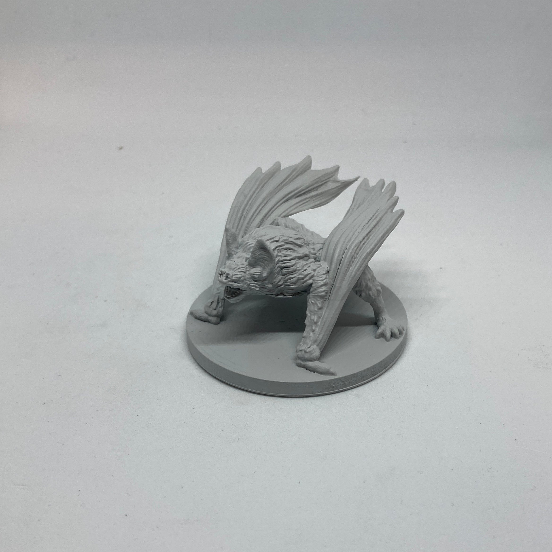 Giant Bat 3D Printed Resin Miniature - Etsy