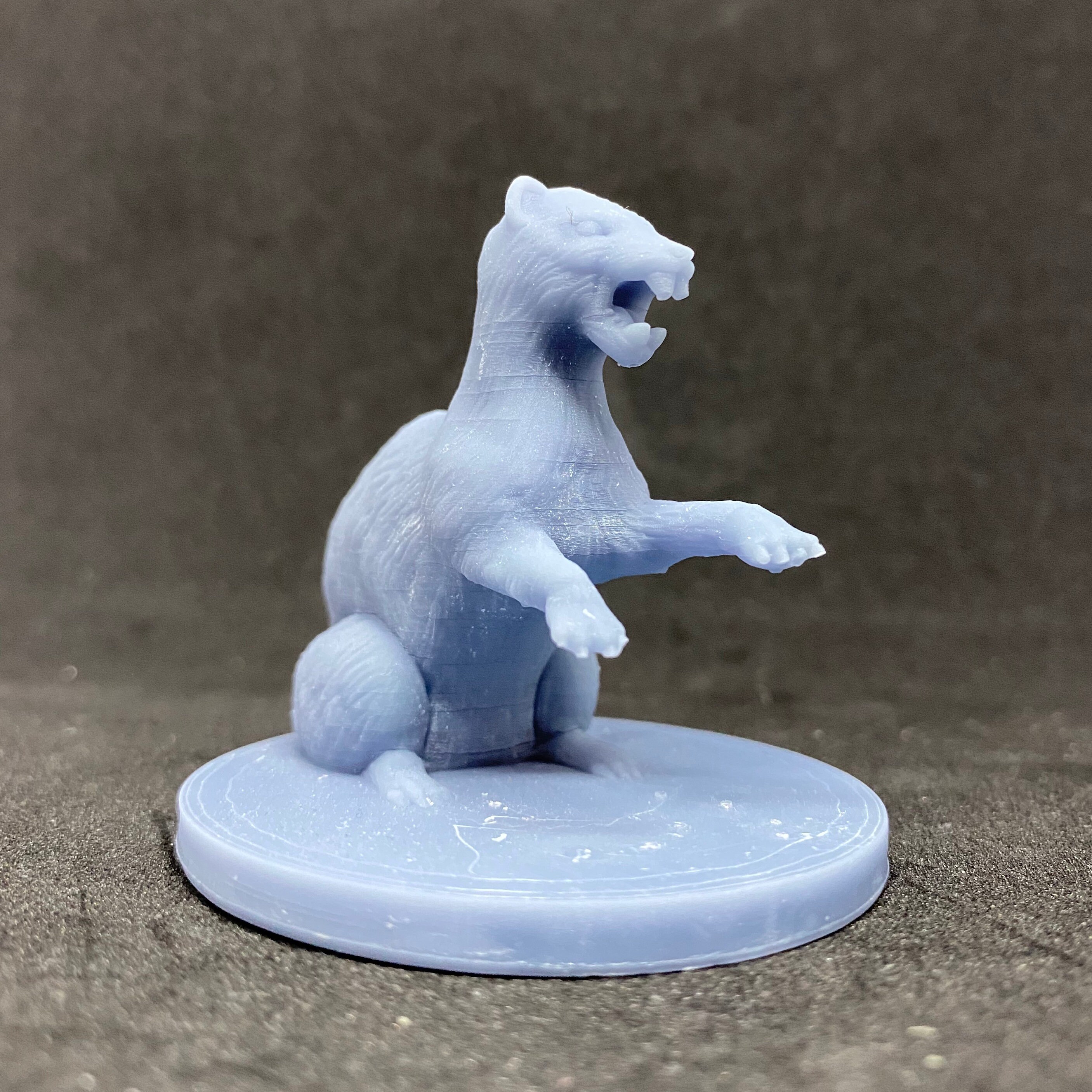 Giant Weasel 3D Printed Resin Miniature | Etsy