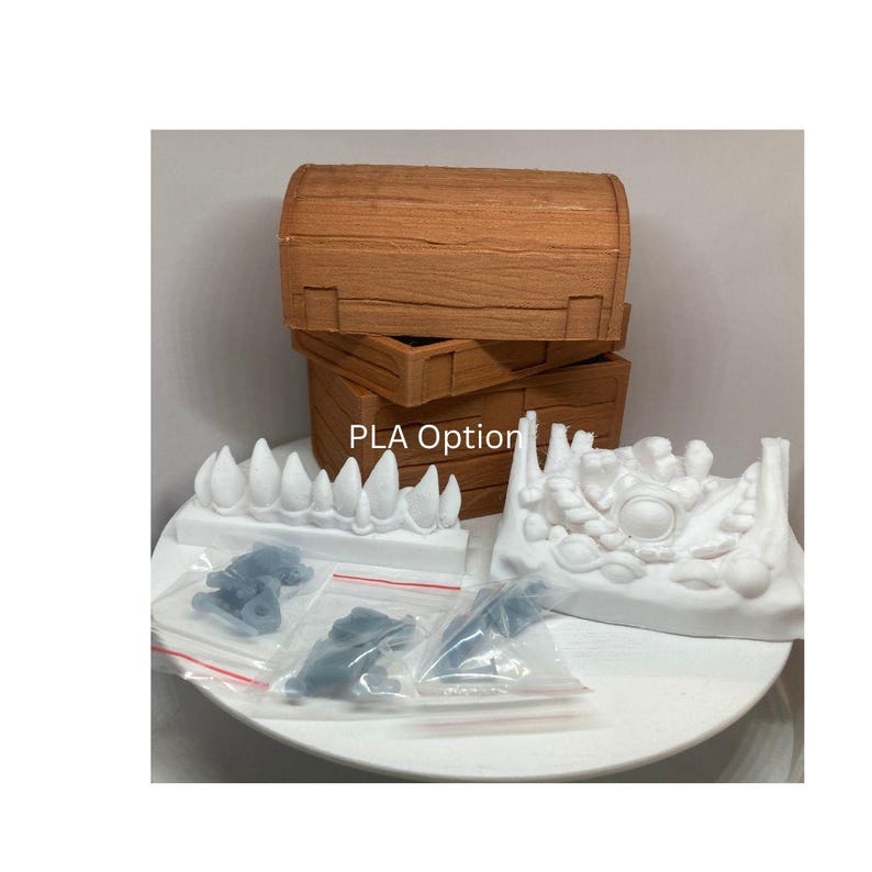 Chest Mimic - 3D Printed - Dnd - Prop - TTRPG - Puzzles and Props Life ...