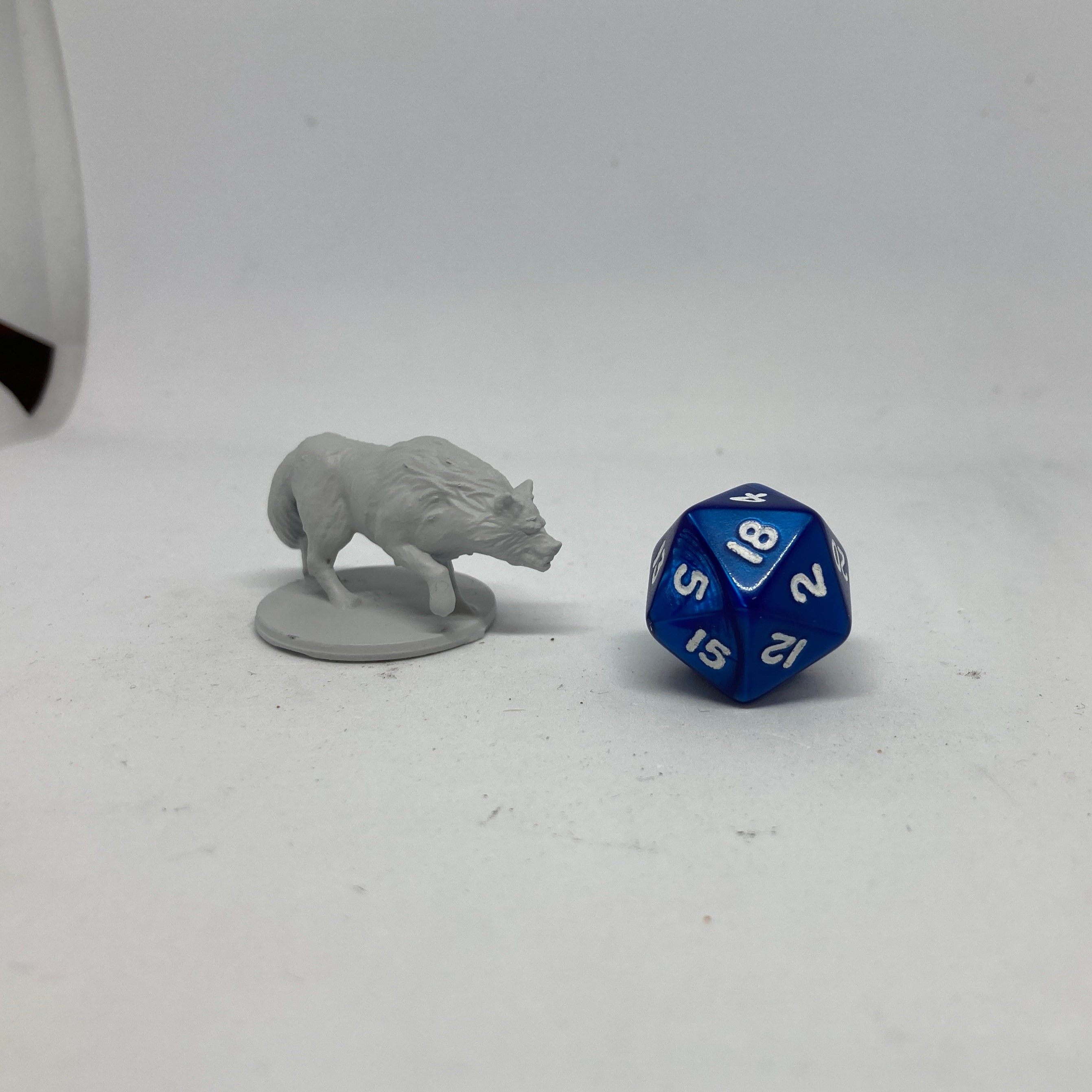 Wolf 3D Printed Resin Miniature - Etsy