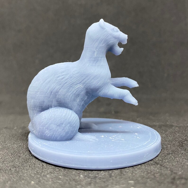 Giant Weasel 3D Printed Resin Miniature | Etsy