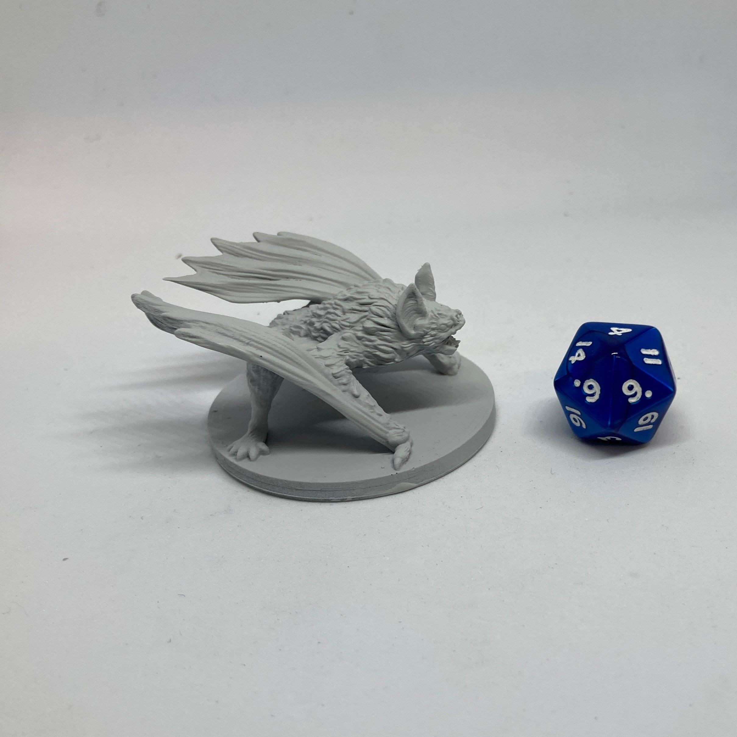 Giant Bat 3D Printed Resin Miniature - Etsy