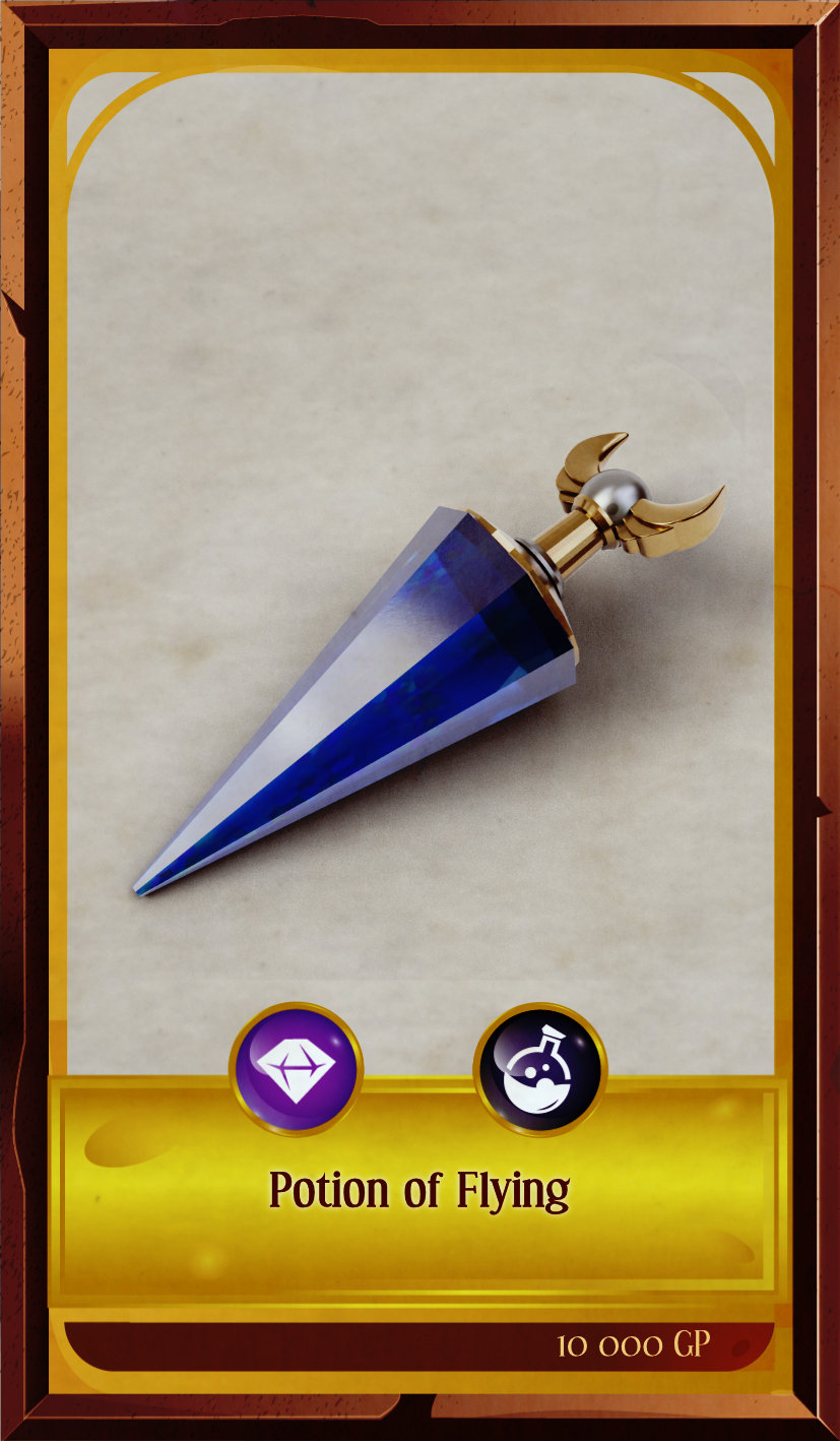 Potion of Flying - 3D Printed - Dnd - Prop - TTRPG - Puzzles and Props ...