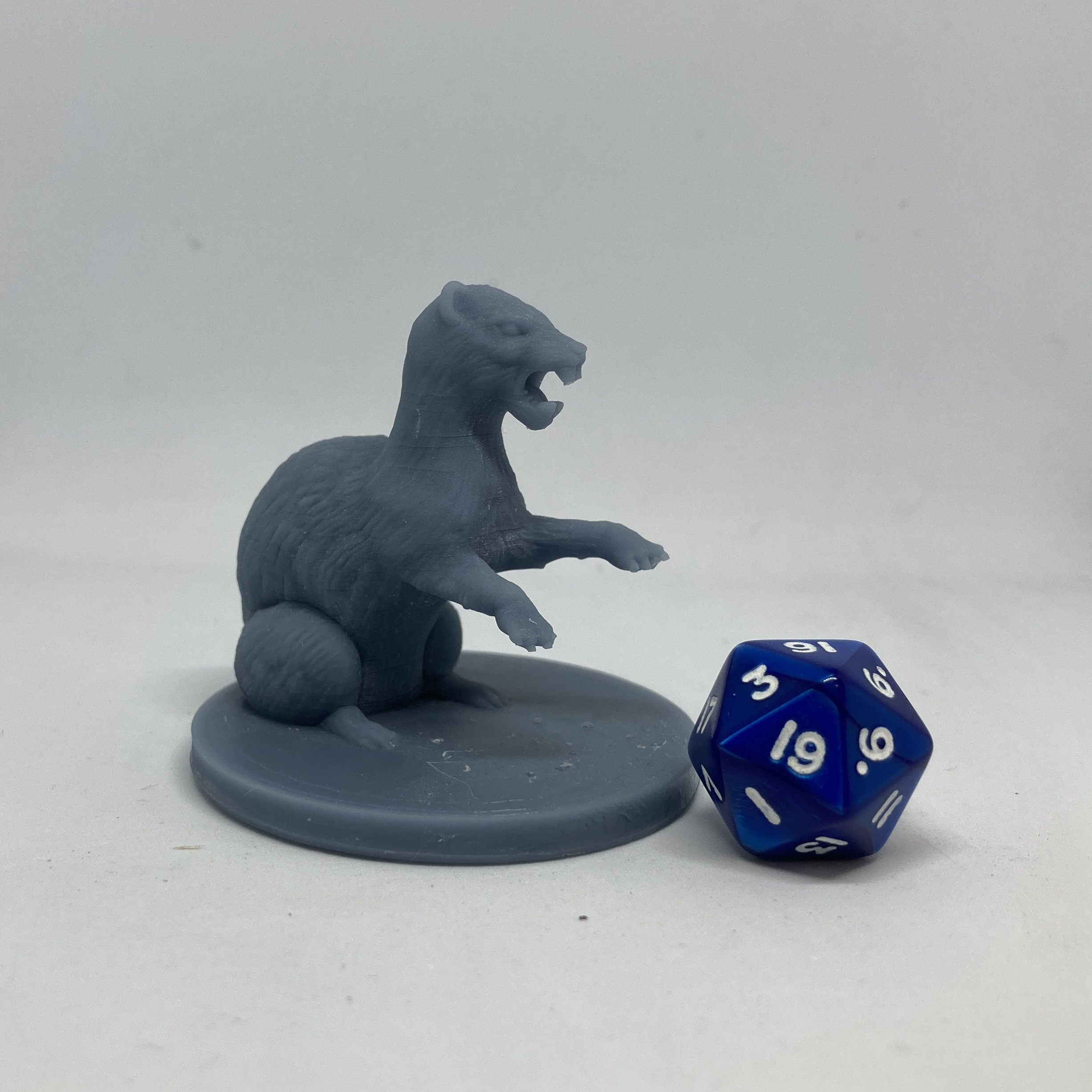 Giant Weasel 3D Printed Resin Miniature - Etsy Australia
