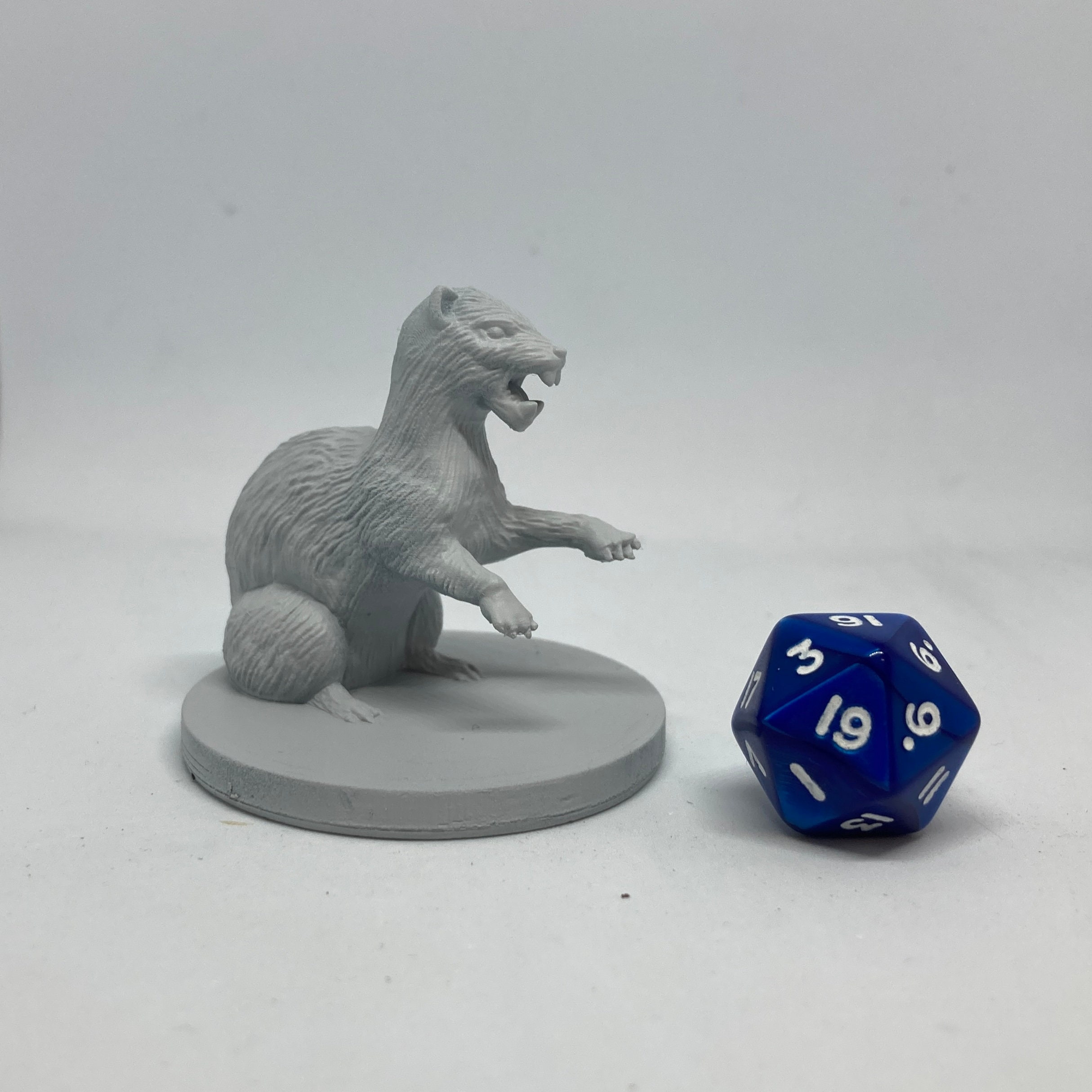 Giant Weasel 3D Printed Resin Miniature - Etsy Australia