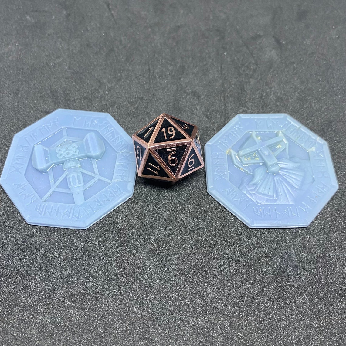 Dwarven Coin 3D Printed Dnd Prop TTRPG Puzzles and - Etsy