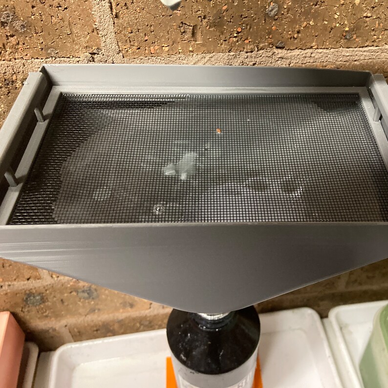 Funnel Large Double Filter Funnel for Filtering Resin or IPA , 125mm X ...