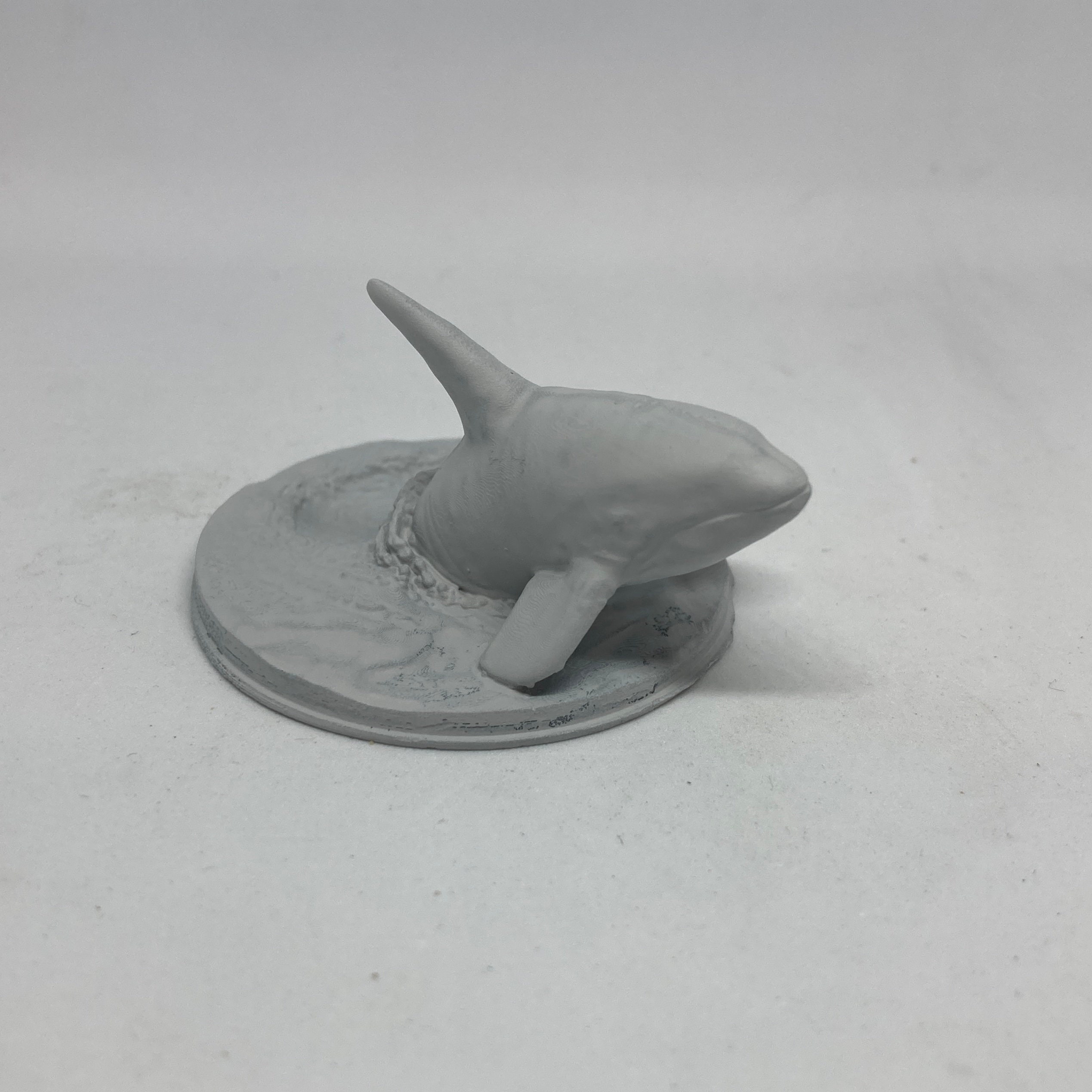 Orca 3D Printed Resin Miniature - Etsy