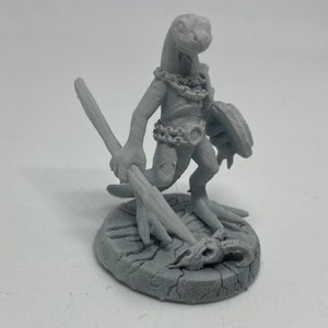Fire Newt Miniature for Dungeons and Dragons - 3 Unique Styles ...