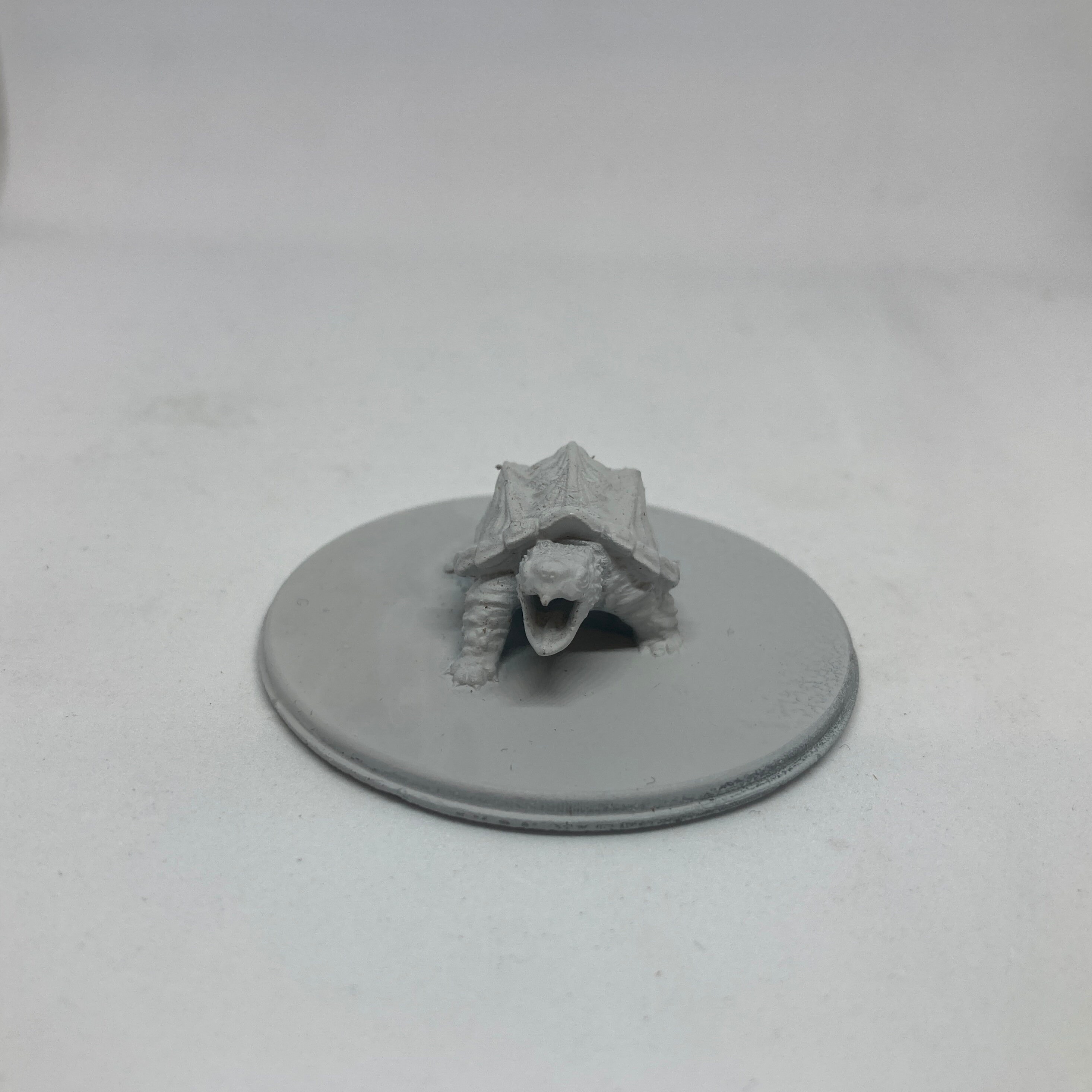 Snapping Alligator Turtle 3D Printed Resin Miniature - Etsy