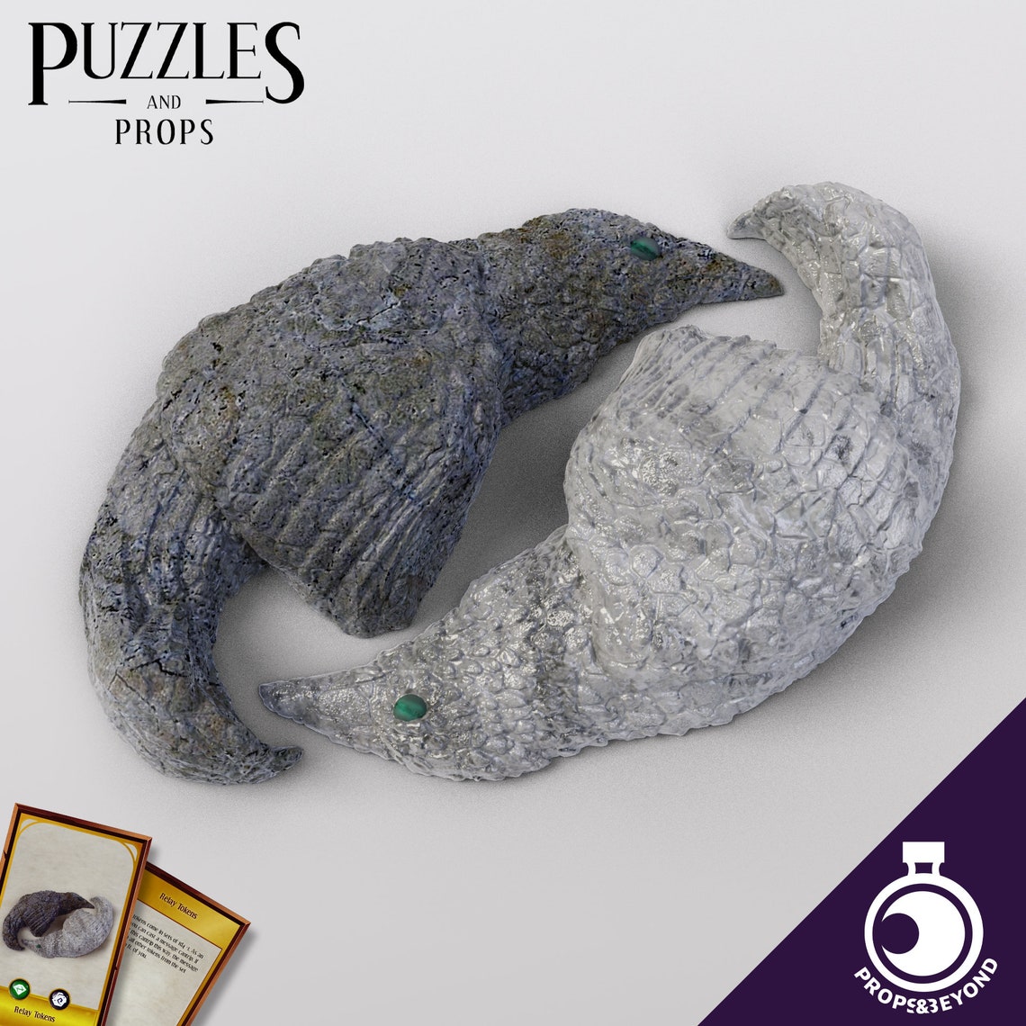 Relay Token 3D Printed Dnd Prop TTRPG Puzzles and - Etsy