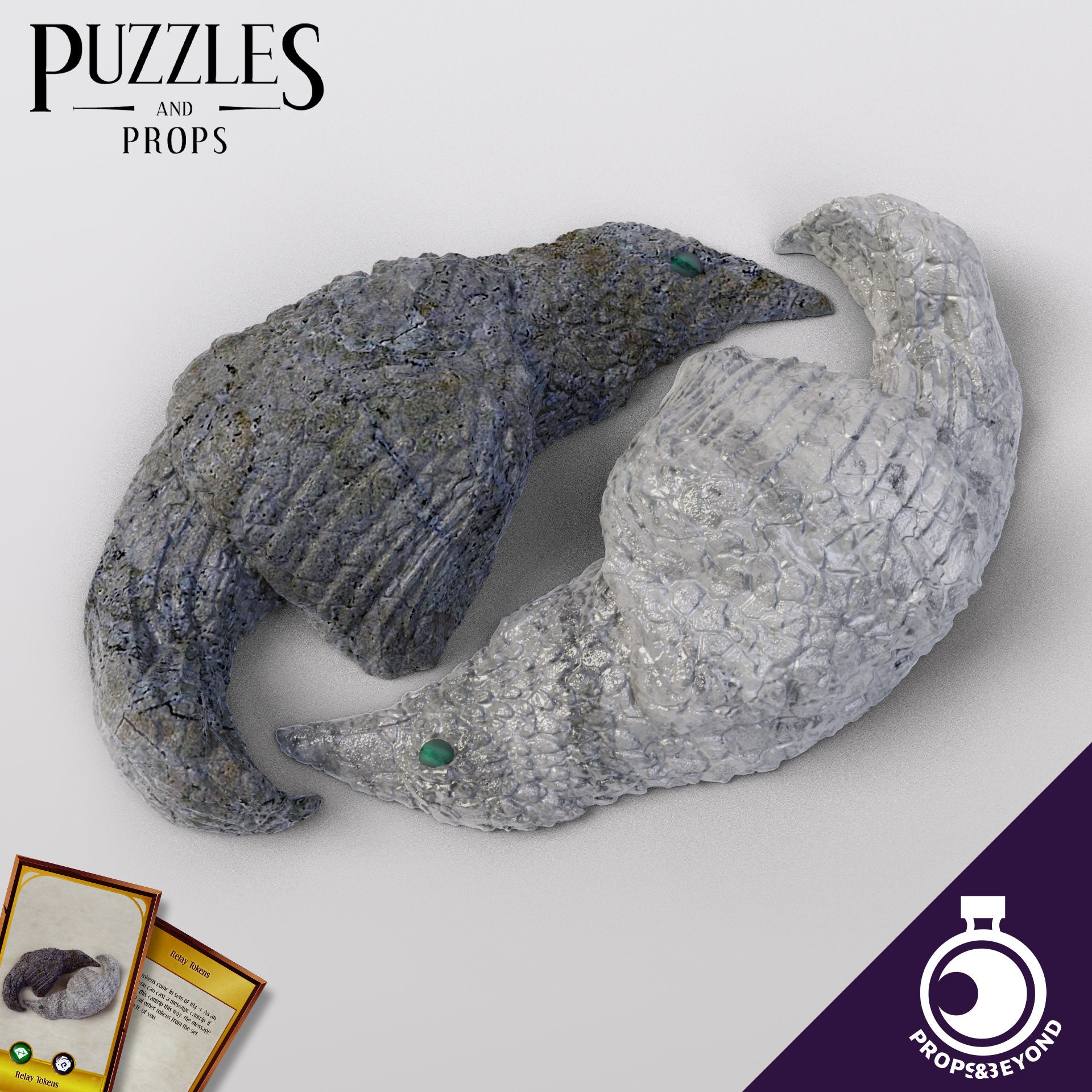 Relay Token 3D Printed Dnd Prop TTRPG Puzzles and Props - Etsy