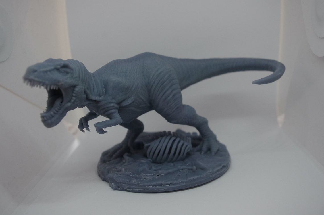 T-rex tyrannosaurus Rex 3D Printed Resin Miniature - Etsy