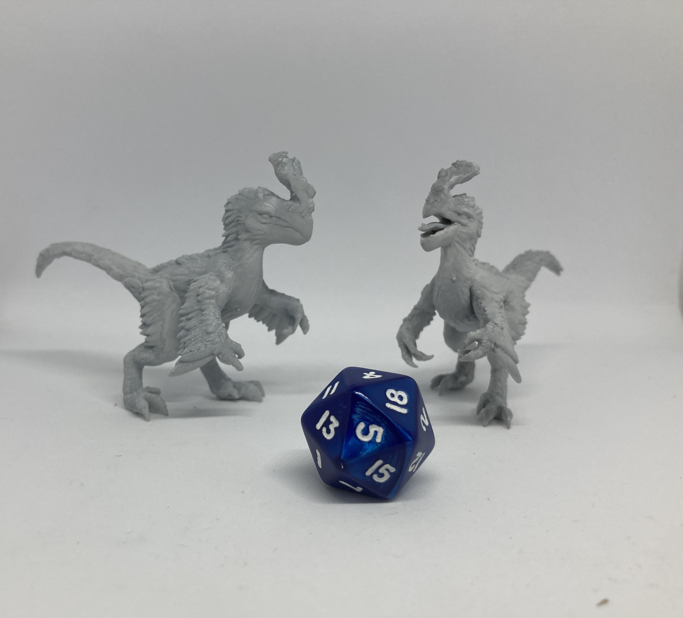 Gem Raptor 3D Printed Resin Miniature - Etsy