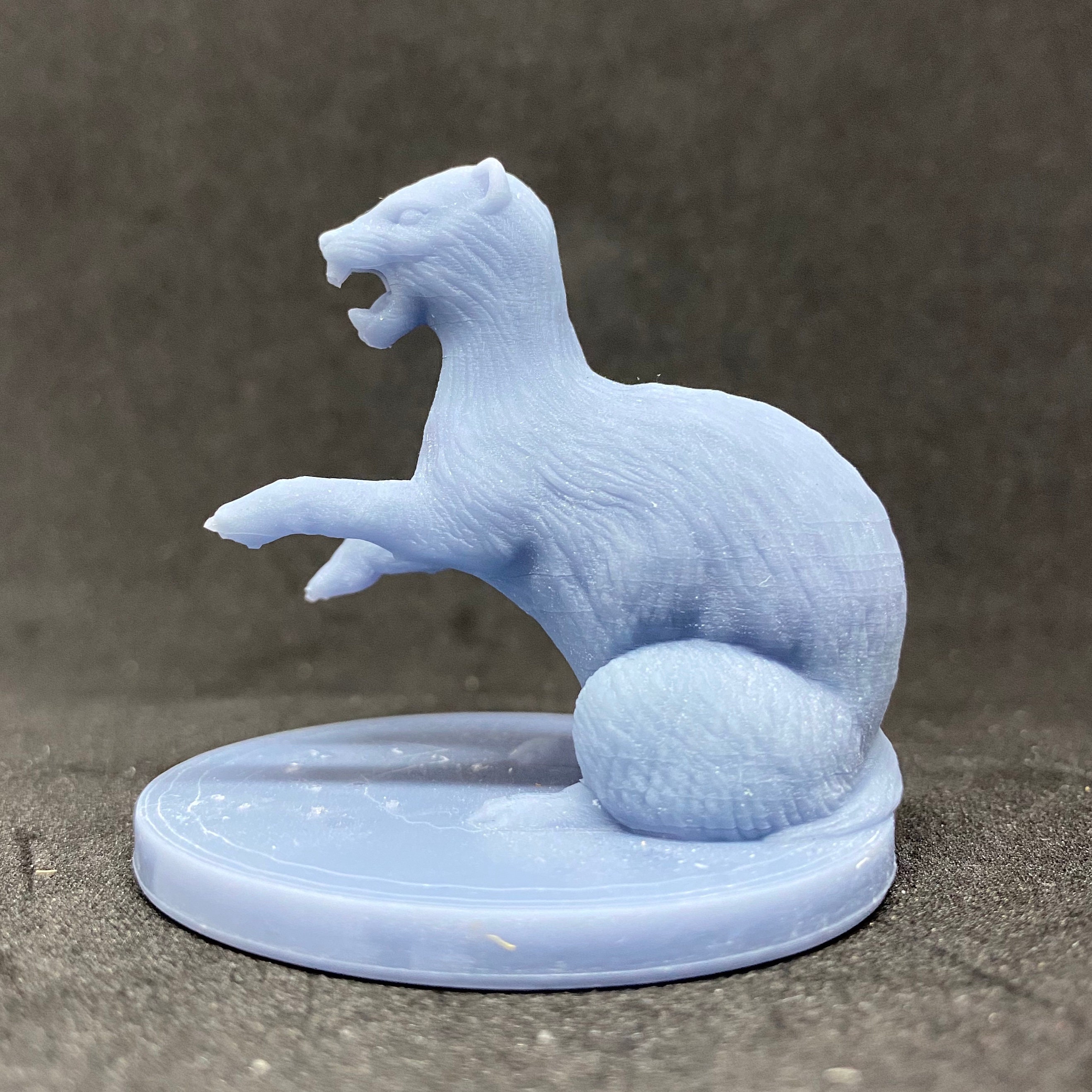 Giant Weasel 3D Printed Resin Miniature | Etsy
