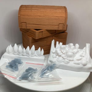 Chest Mimic 3D Printed Dnd Prop TTRPG Puzzles and Props Life Size Prop ...