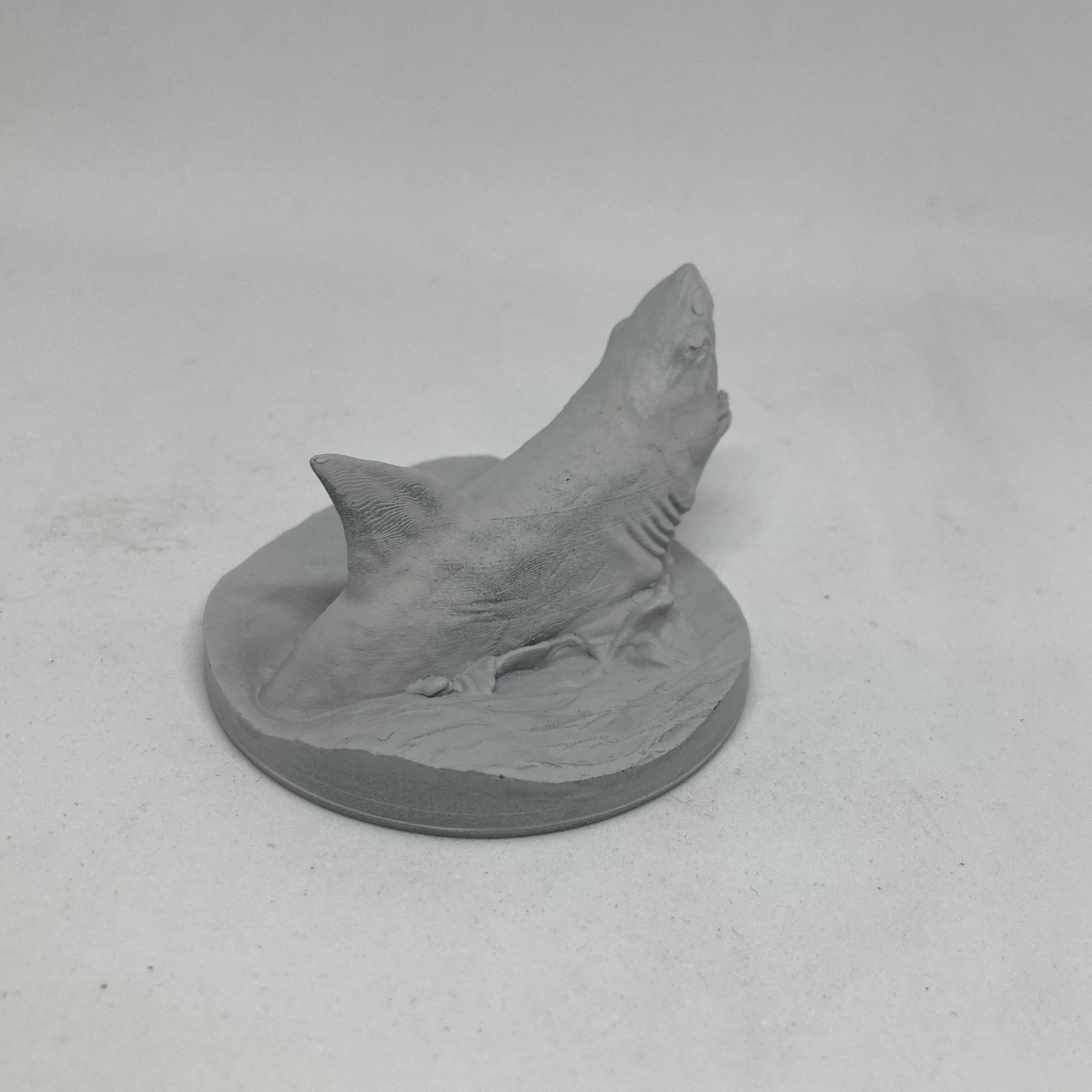 Great White Shark 3D Printed Resin Miniature - Etsy