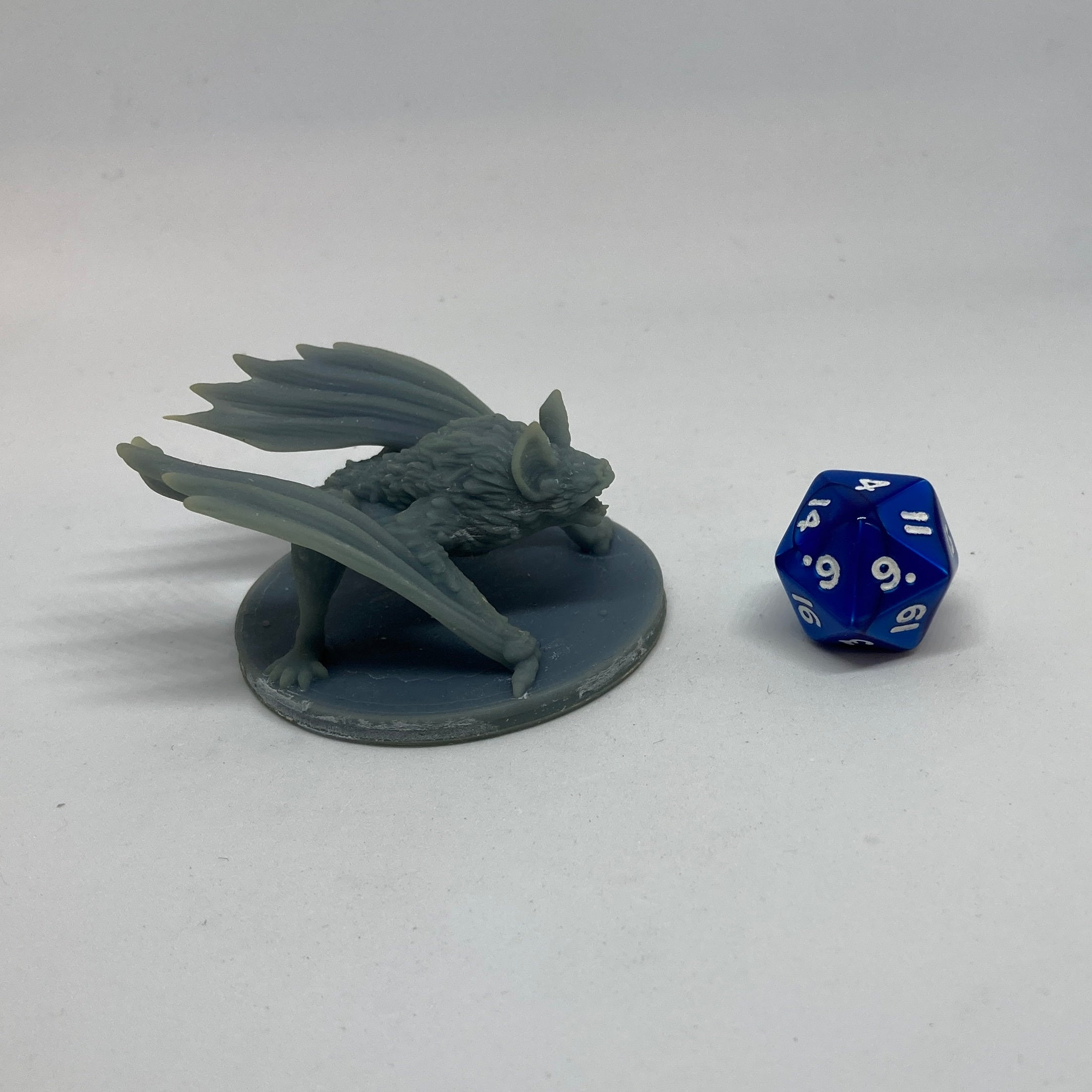 Giant Bat 3D Printed Resin Miniature - Etsy