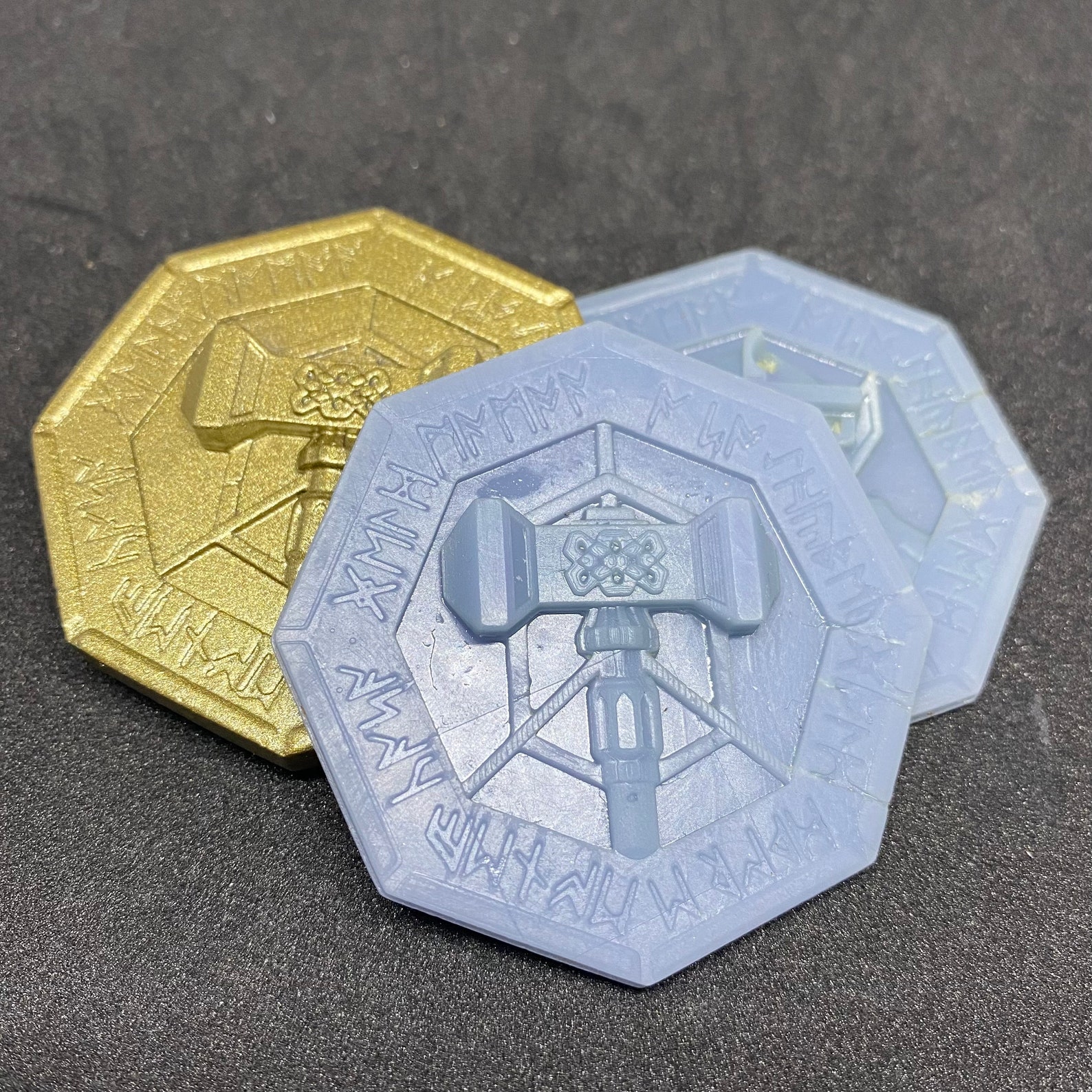 Dwarven Coin 3D Printed Dnd Prop TTRPG Puzzles and - Etsy