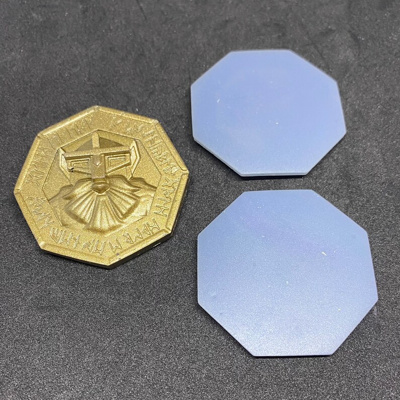 Dwarven Coin 3D Printed Dnd Prop TTRPG Puzzles and - Etsy