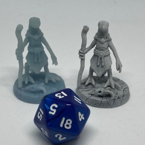 Fire Newt Miniature for Dungeons and Dragons - 3 Unique Styles ...
