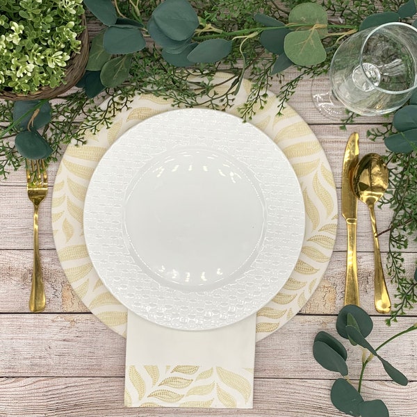 Fabric Charger Plate - Etsy