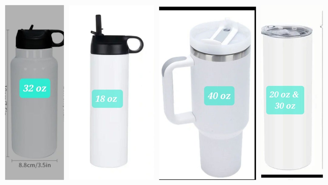 Custom Tumbler (different Sizes) - Etsy