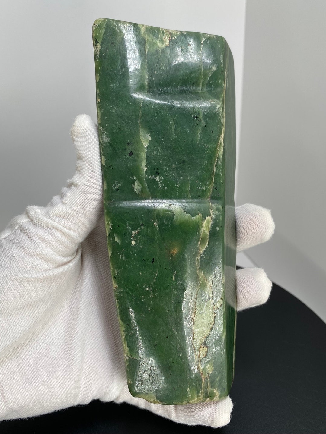 Nephrite Jade Natural Stone Free Form Over 1 Pound 6.2" Tall AC609 - Etsy