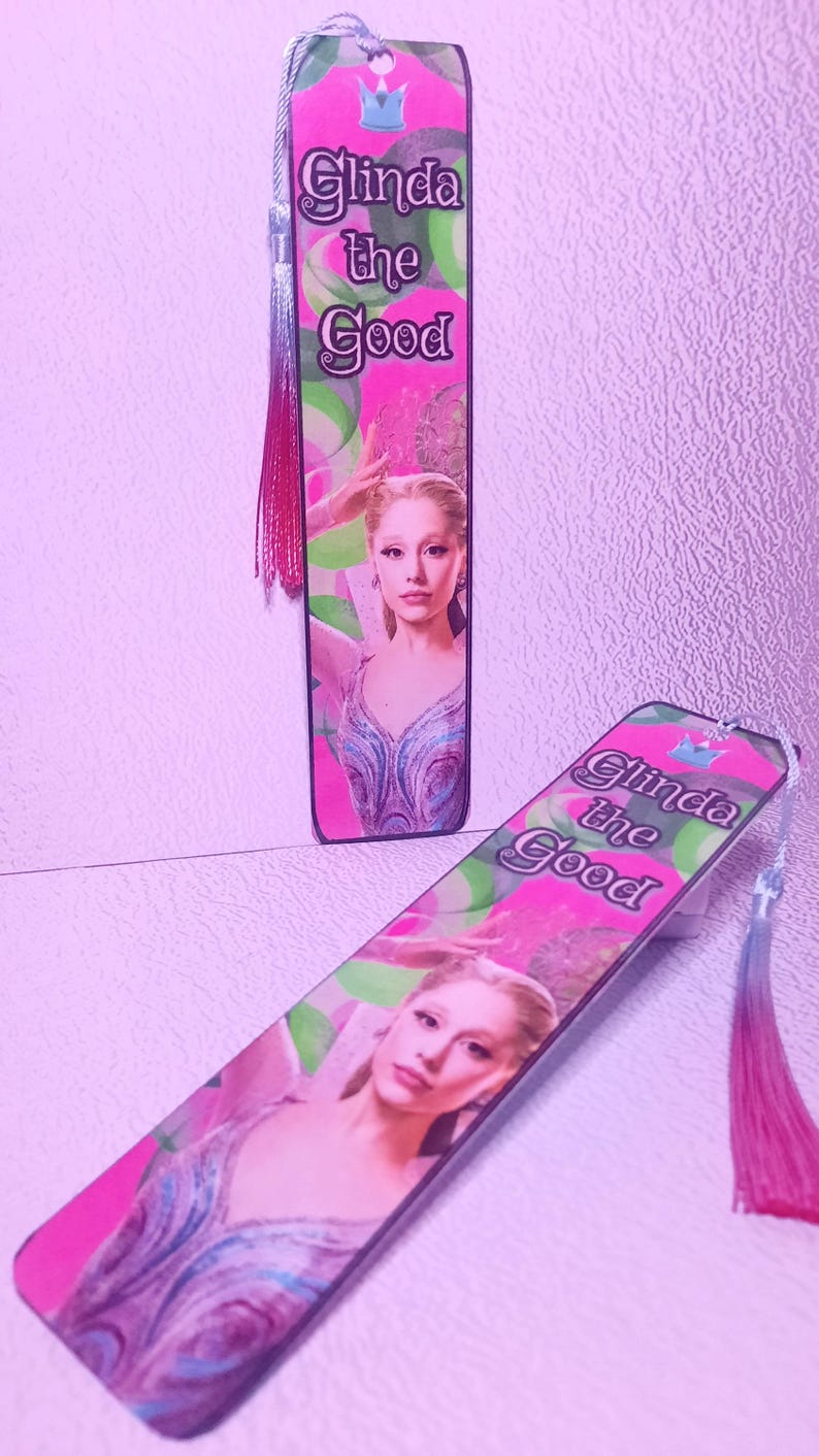 Wicked-glinda Book Mark- Wicked for Good - Etsy