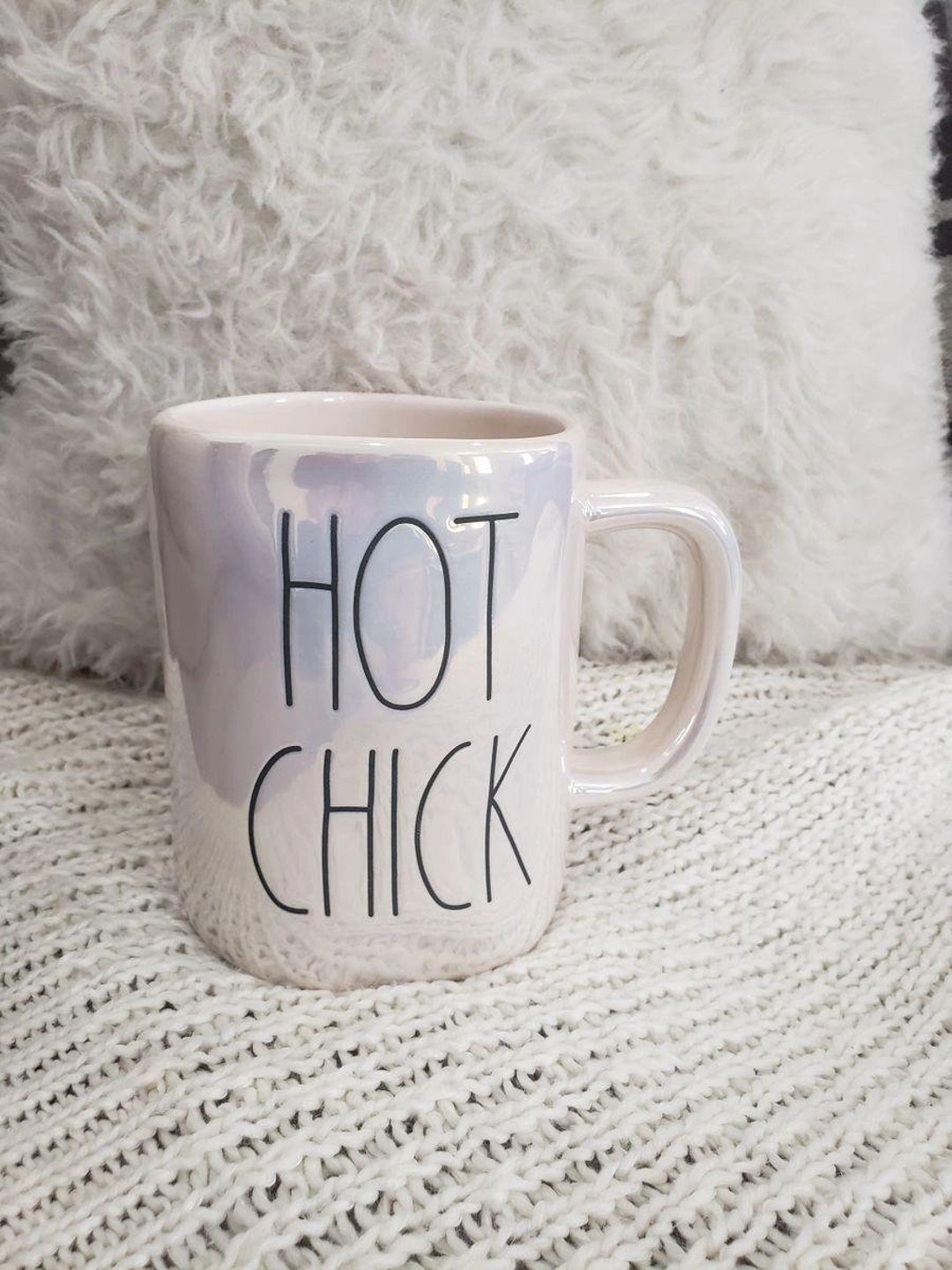 Rae Dunn "hot Chick" Iridescent Mug Collection - Etsy