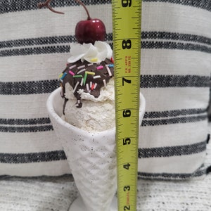 Pip Posh Design Faux Sweet Décor Chocolate Drizzled Sprinkles Whipped ...