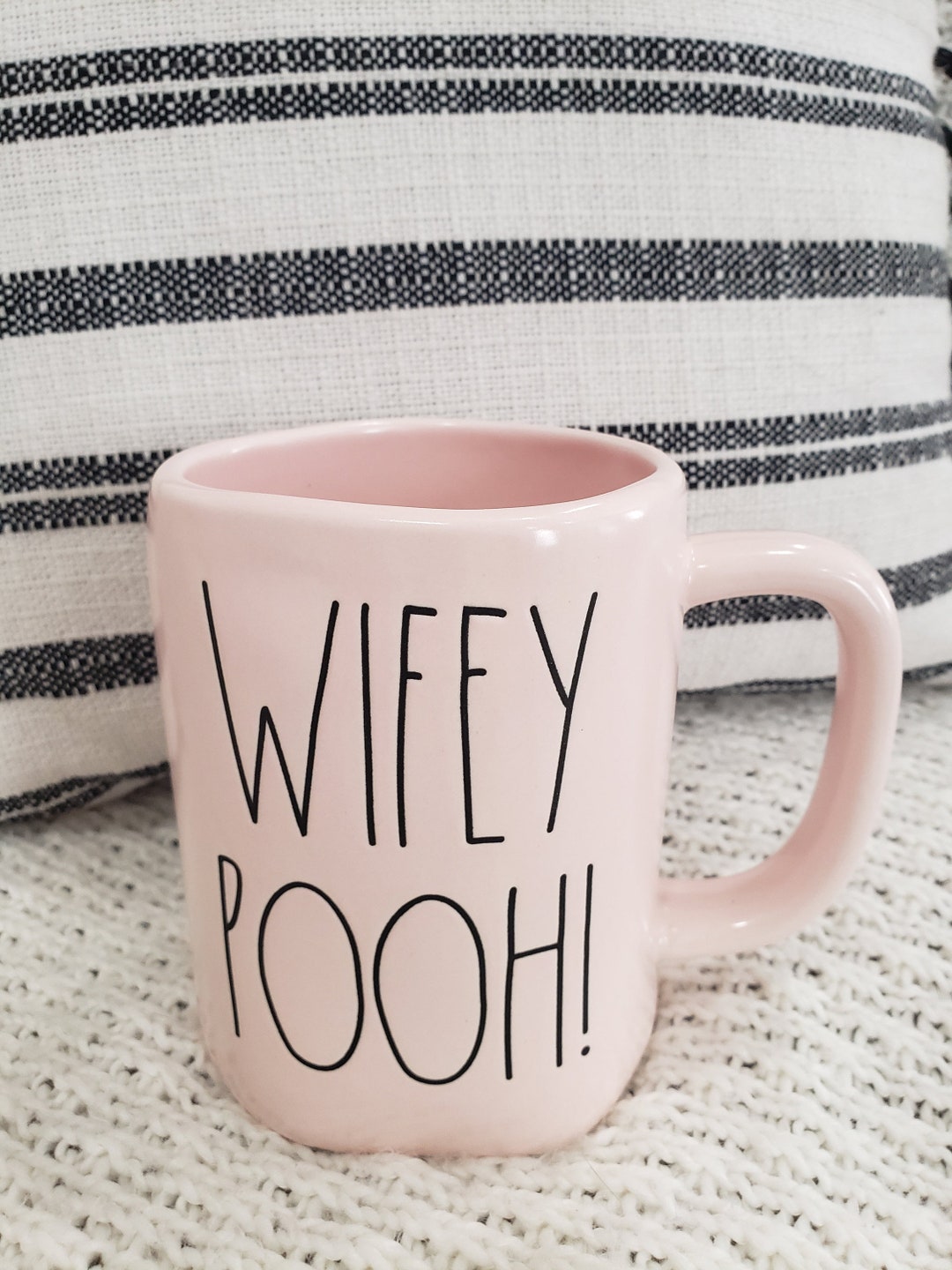 Rae Dunn "wifey Pooh!" Powder Pink Mug Collection - Etsy