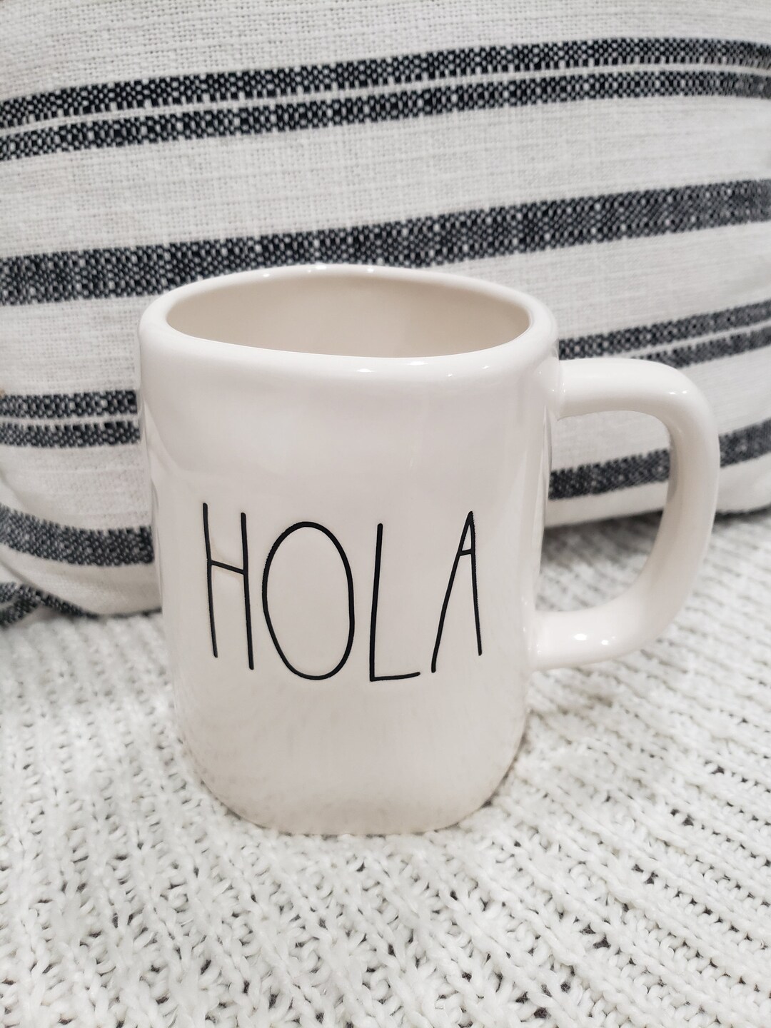 Rae Dunn hola White Mug Collection - Etsy