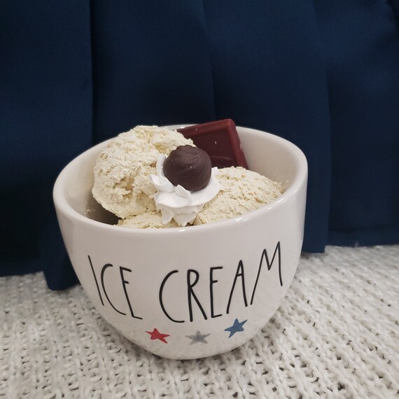 White Ice Cream Bowls